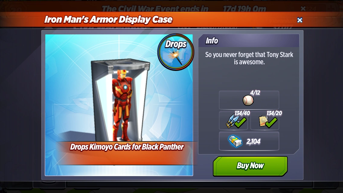 Iron Man's Armor Display Case | Avengers Academy Wikia | Fandom