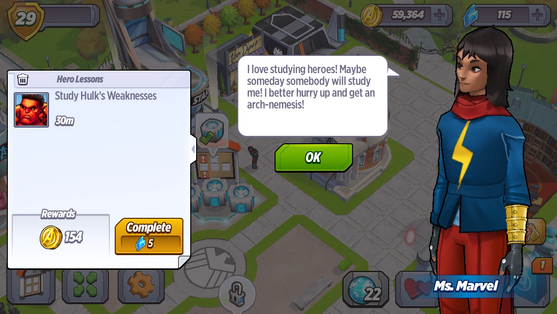 Hero Lessons | Avengers Academy Wikia | Fandom