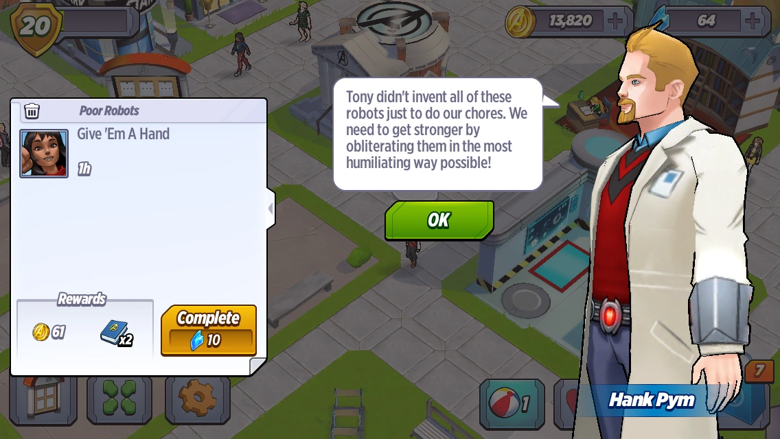 Poor Robots | Avengers Academy Wikia | Fandom