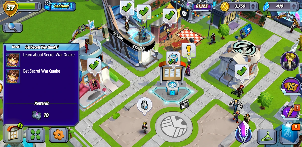 Get Secret War Quake! | Avengers Academy Wikia | Fandom