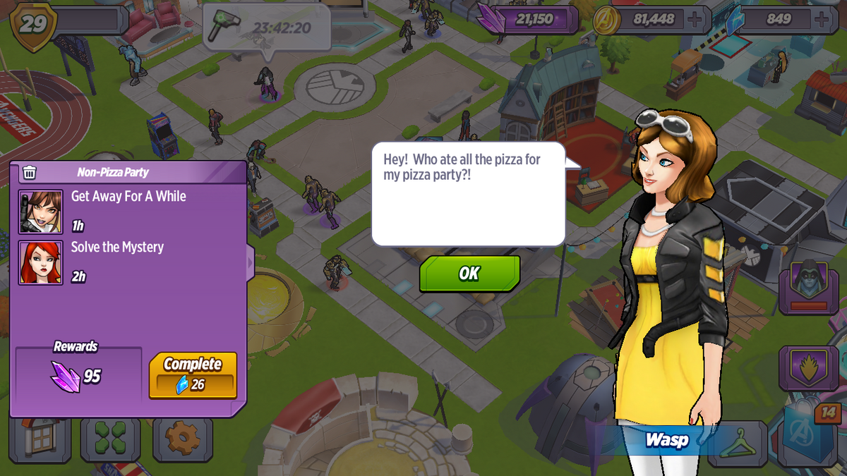 Non Pizza Party Avengers Academy Wikia Fandom
