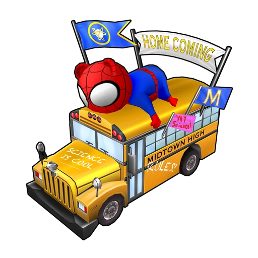 Spider-Man Party Bus | Avengers Academy Wikia | Fandom