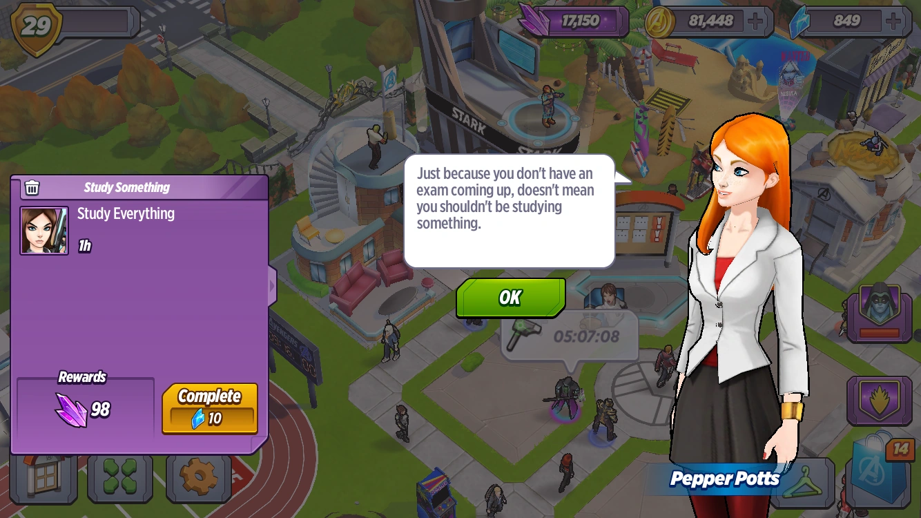 Study Something | Avengers Academy Wikia | Fandom