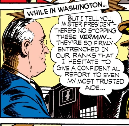 Presidente de los Estados Unidos | Avengers Comics Wiki | Fandom