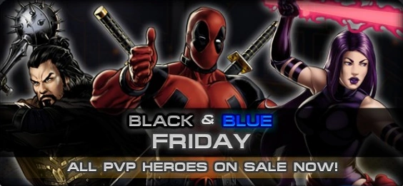 Black & Blue Friday | Marvel: Avengers Alliance Wiki | Fandom