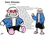 SansGlasses | AVJverse Wiki | Fandom