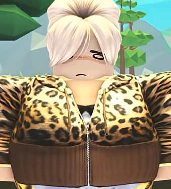 Blonde Lady with jaguar shirt and pants | Avocado Playz Wiki | Fandom