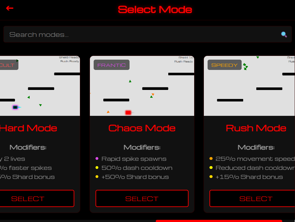 Modes / Game Modes | Avoid The Spikes Wiki | Fandom