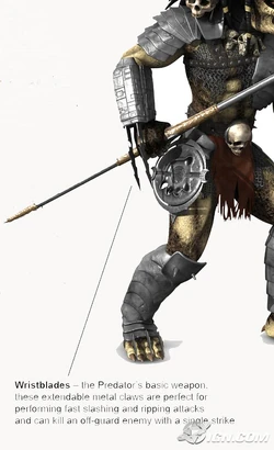 Predator Wrist Blades