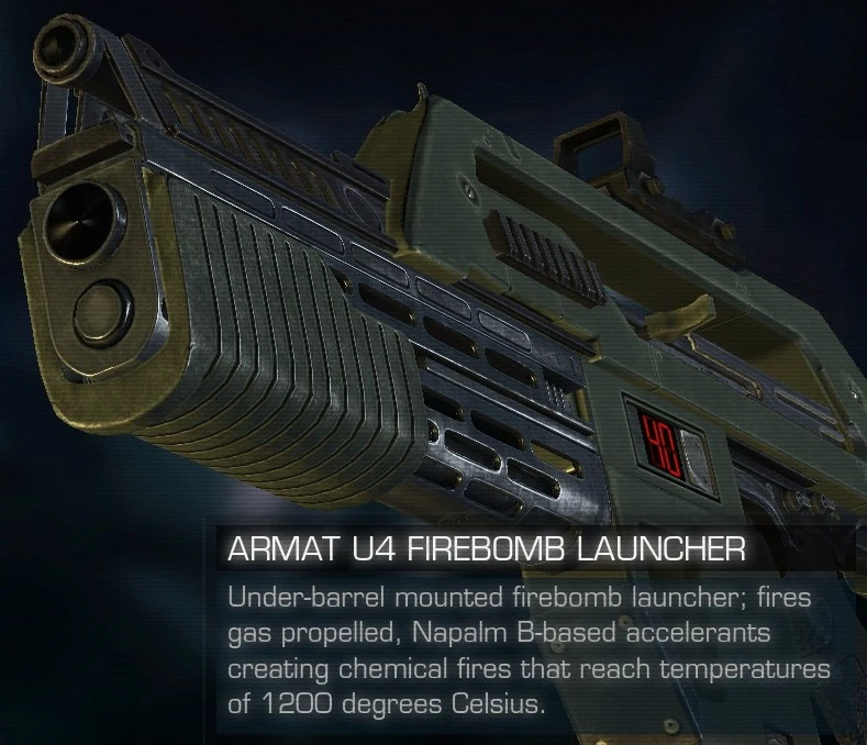 U4 Firebomb Launcher | Xenopedia | Fandom