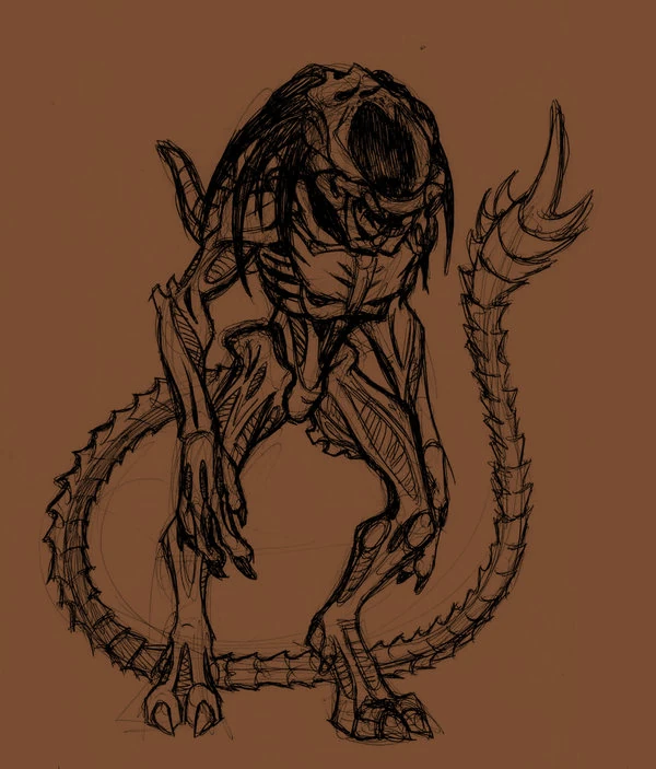 Predalien Drawing