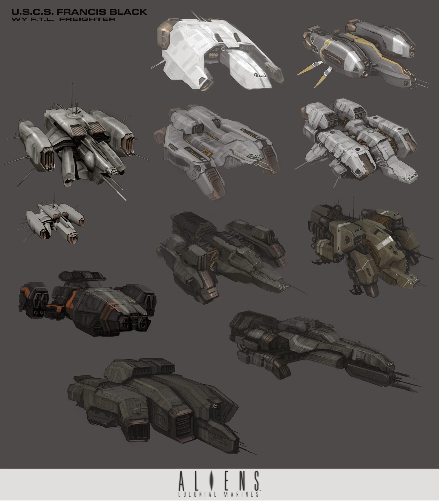 Aliens Colonial Marines Concept Art