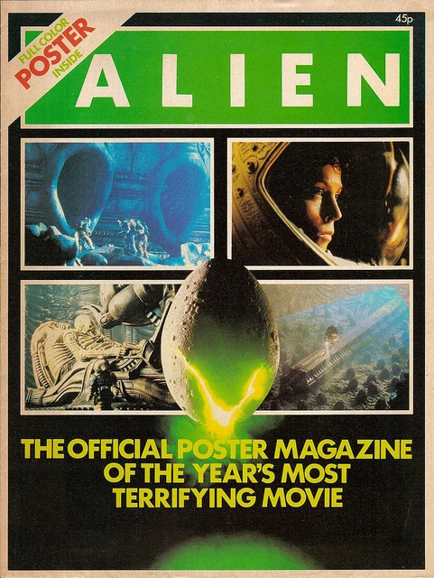 Alien: The Official Poster Magazine of the Year's Most Terrifying Movie ...