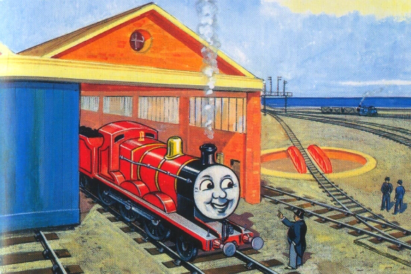 The Little Blue Tank Engine | Awdry's Railway Series Wiki | Fandom