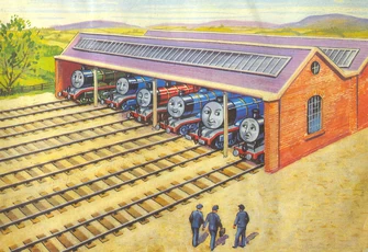 The Red Engine | Awdry's Railway Series Wiki | Fandom