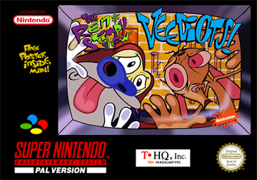 The Ren & Stimpy Show: Veediots! (SNES) | Awesome Games Wiki The Ren & Stimpy Show: Veediots! (SNES) | Awesome Games Wiki