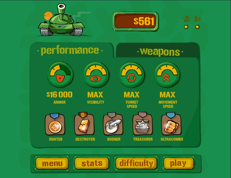 Performance | Awesome Tanks Wiki | Fandom