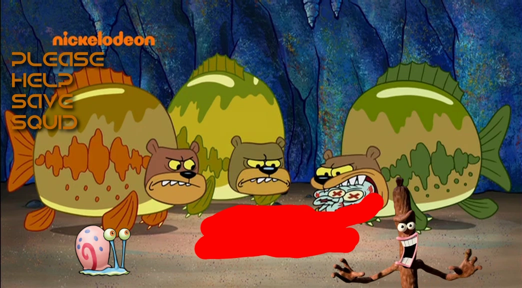 Please Help Save Squidward | Awful Title Card Wiki | Fandom