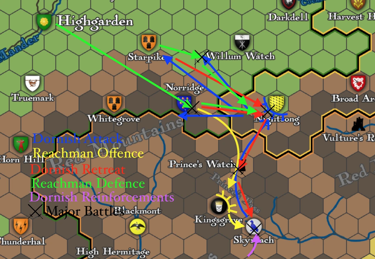 Fourth Dornish War | AWOIAF Curse of Maegor Wiki | Fandom