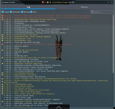 Developer Console | AWP NPC Wiki | Fandom