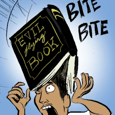 The Evil Flying Book | Axe Cop Wiki | Fandom