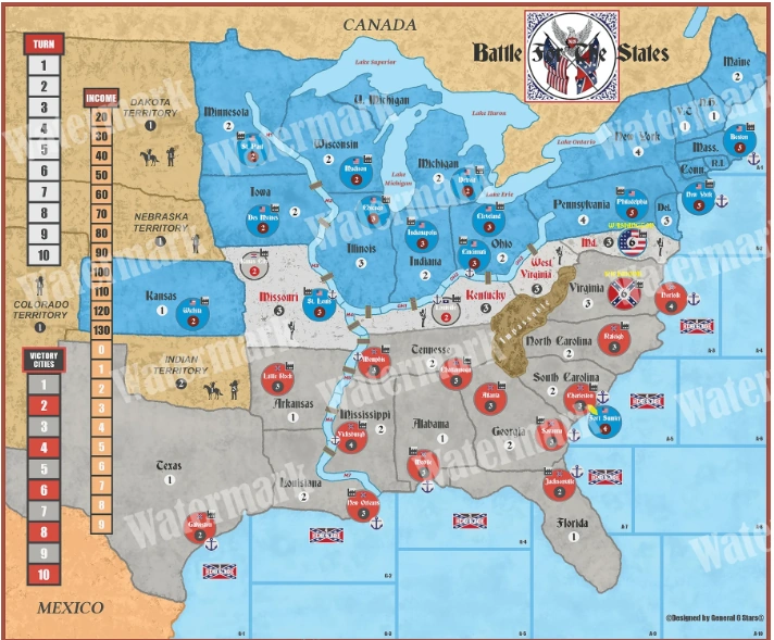 Battle for the States | Axis & Allies Wiki | Fandom
