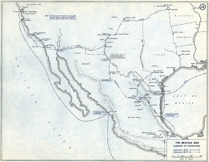 Maps of the Mexican-American War | Axis & Allies Wiki | Fandom