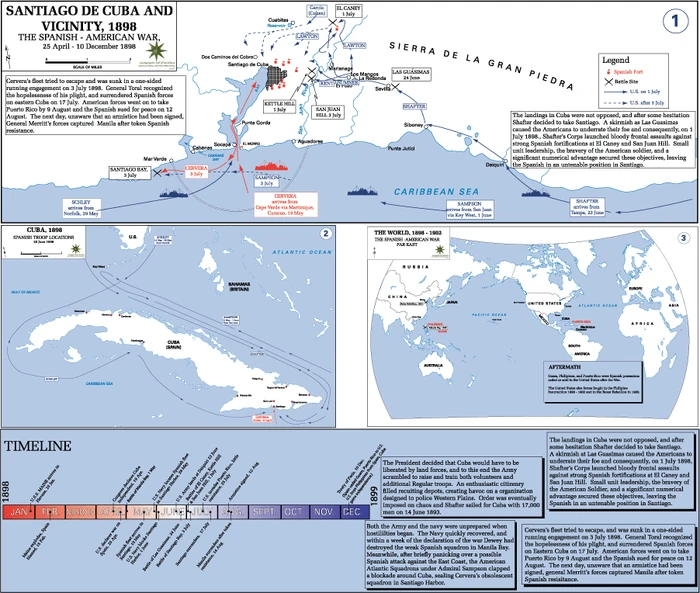 Spanish-American War Maps | Axis & Allies Wiki | Fandom