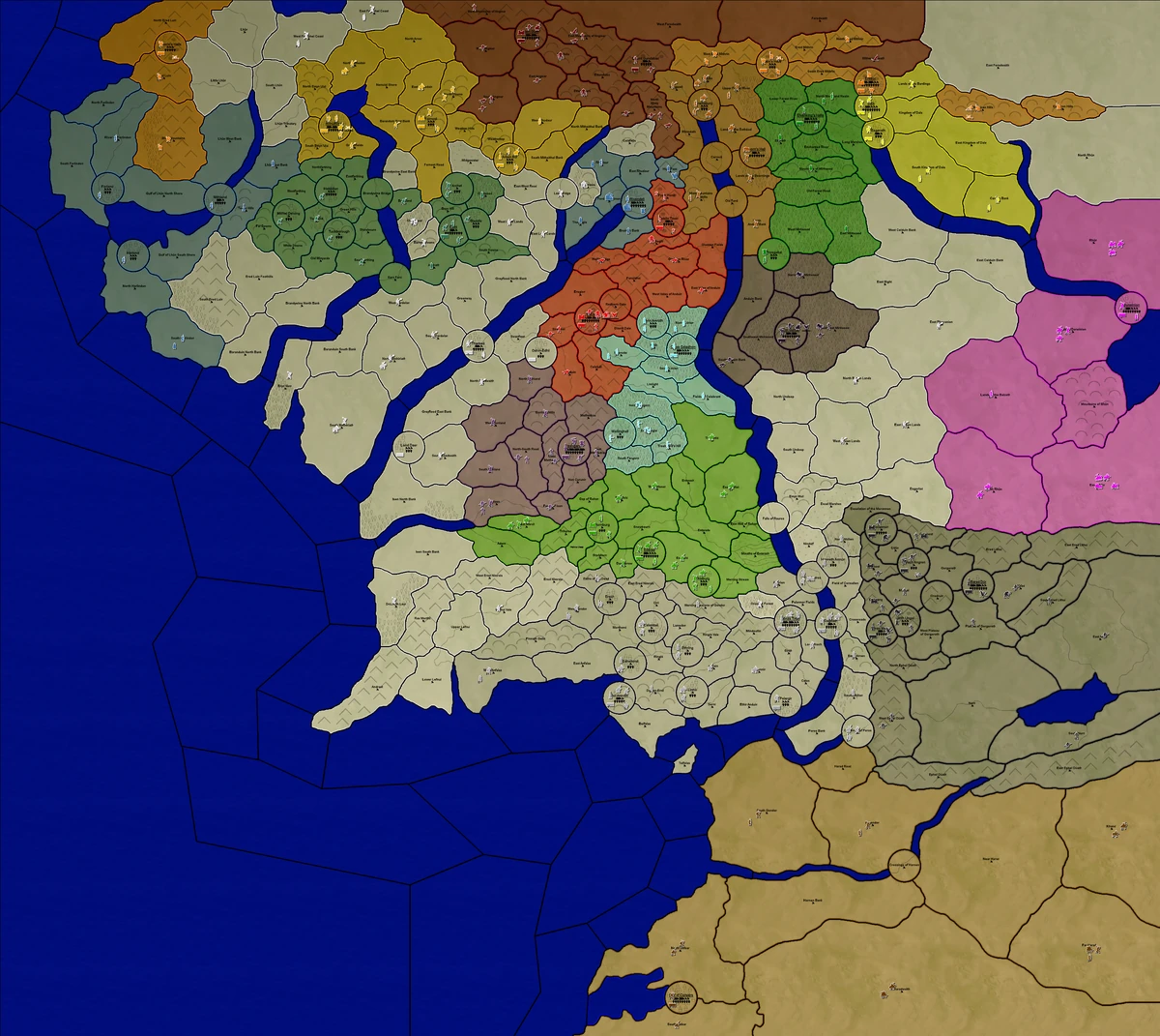Large Middle Earth - Third Age All Stars | Axis & Allies Wiki | Fandom