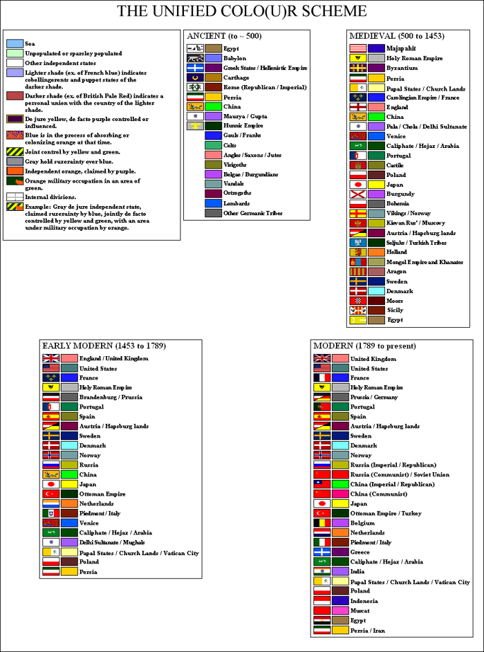 Unified Color Scheme | Axis & Allies Wiki | Fandom