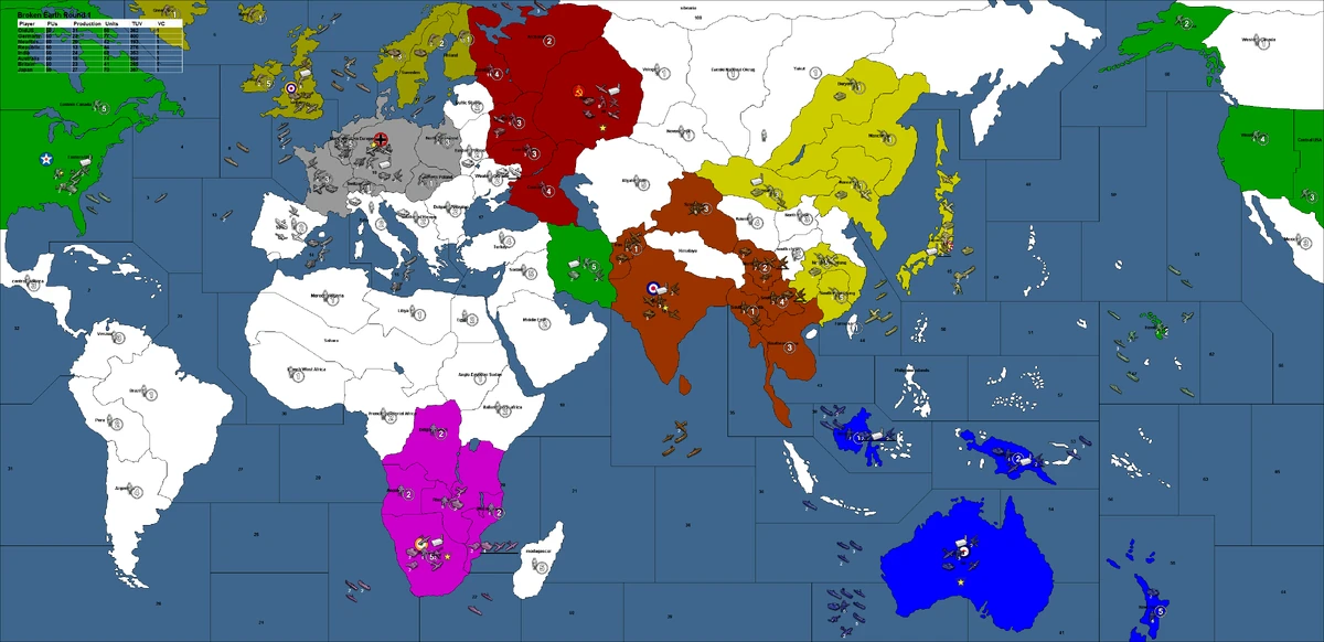 Category:Broken Earth Map | Axis & Allies Wiki | Fandom
