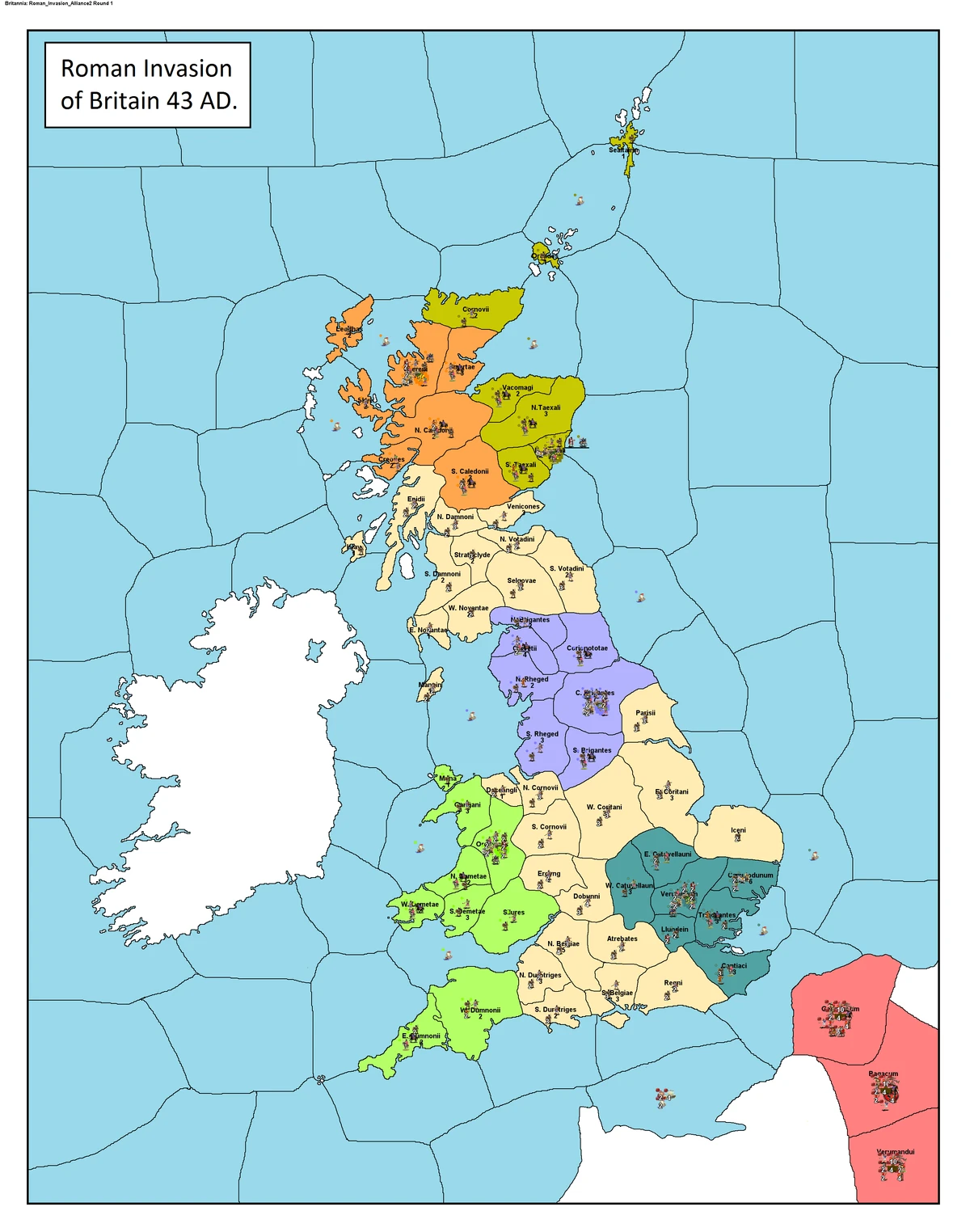 Britannia: Roman Invasion Alliance2 | Axis & Allies Wiki | Fandom