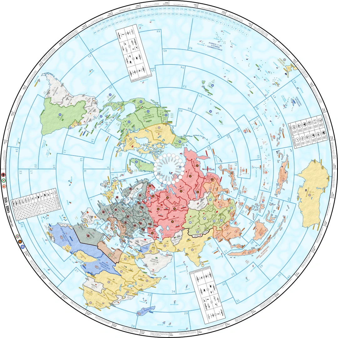 AA50 Map Projection | Axis & Allies Wiki | Fandom