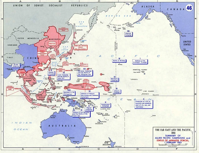 WW2 Pacific Maps | Axis & Allies Wiki | Fandom