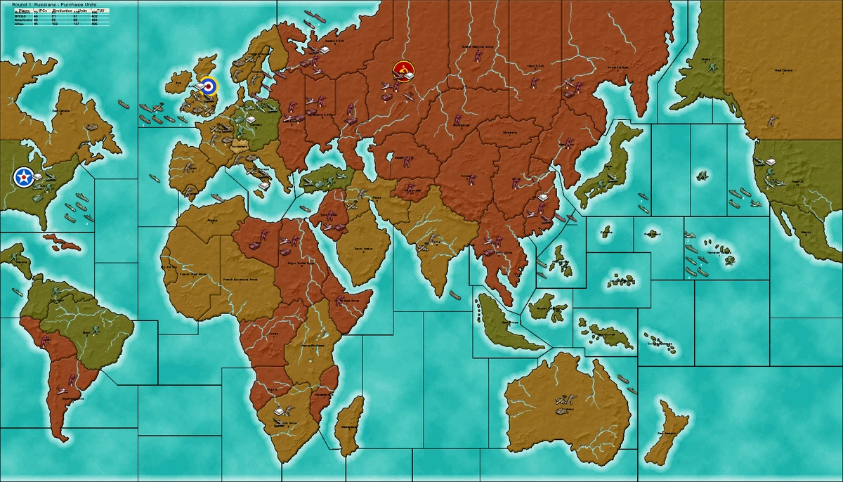 World War 3-1955 | Axis & Allies Wiki | Fandom