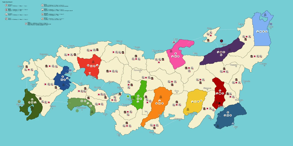 Twelve Clans | Axis & Allies Wiki | Fandom