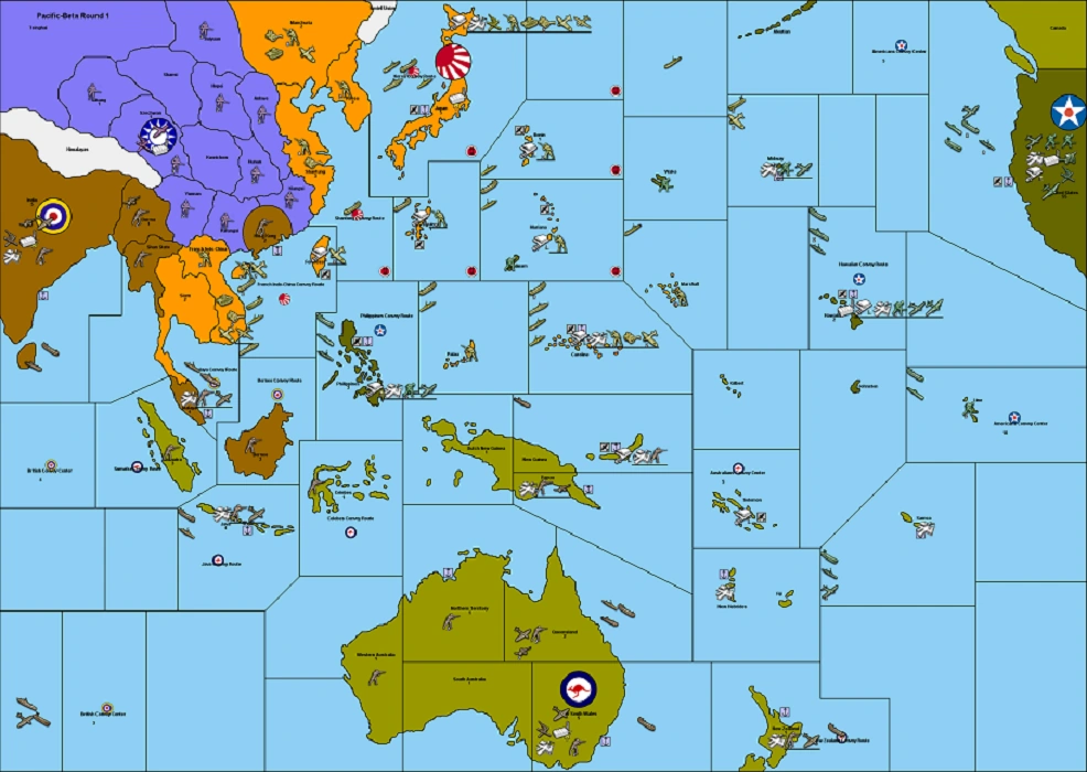 Pacific-Beta-BuildCaps | Axis & Allies Wiki | Fandom
