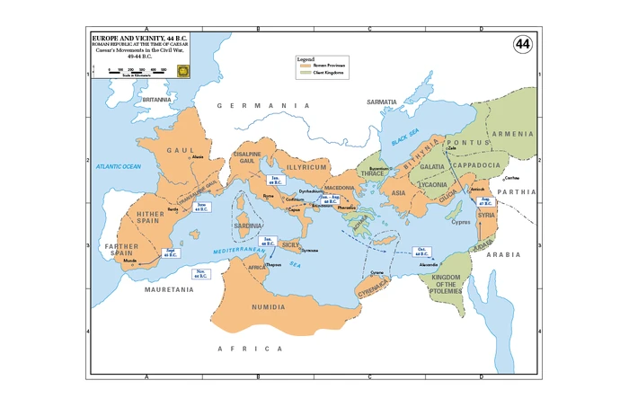 Roman Republic at the Time Caesar | Axis & Allies Wiki | Fandom