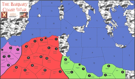 Barbary Coast War | Axis & Allies Wiki | Fandom