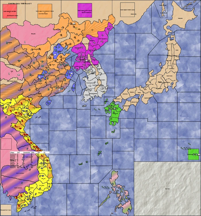 Cold War Asia: 1948 | Axis & Allies Wiki | Fandom