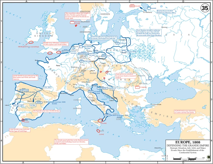 Maps of the Napoleonic Wars | Axis & Allies Wiki | Fandom