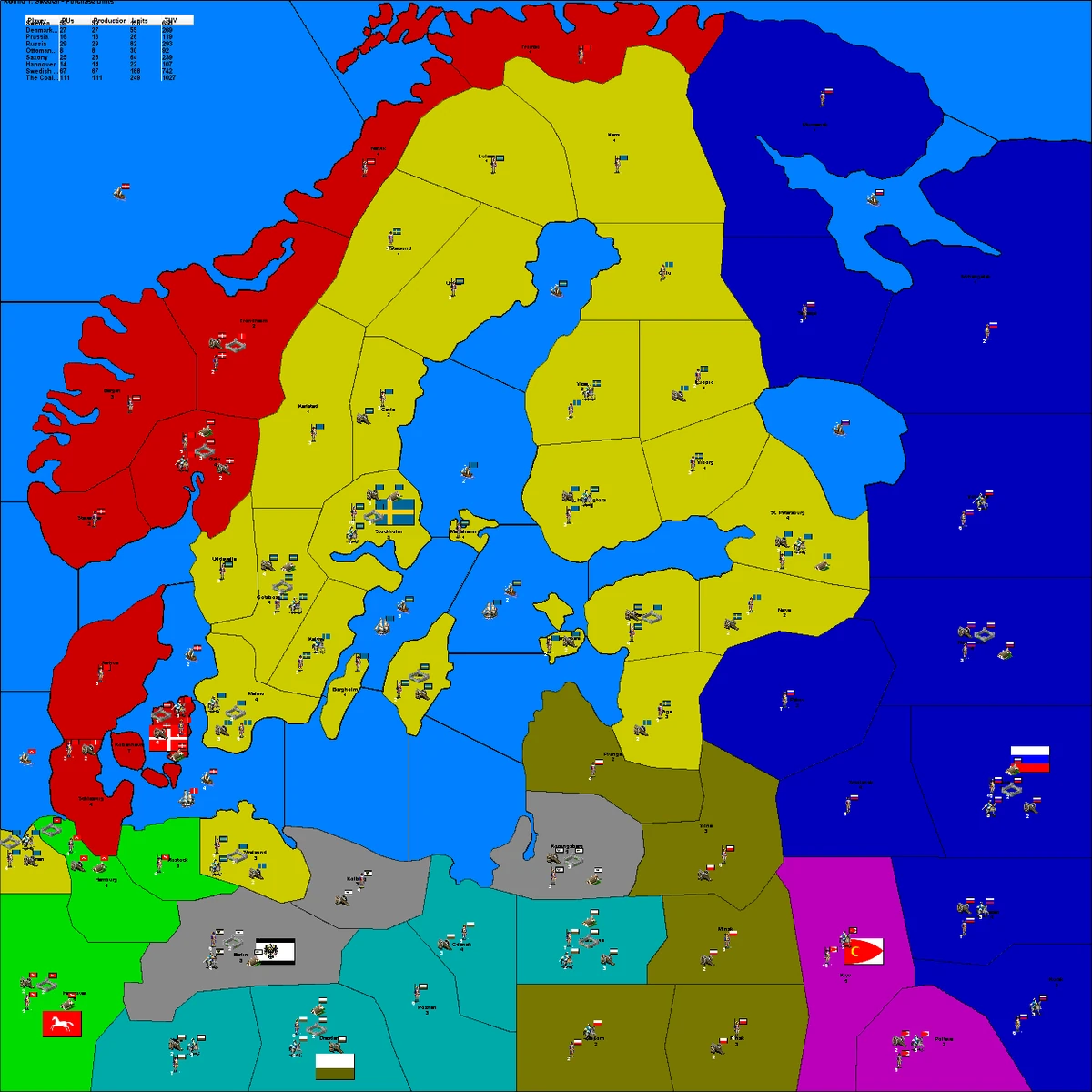 Great Northern War | Axis & Allies Wiki | Fandom