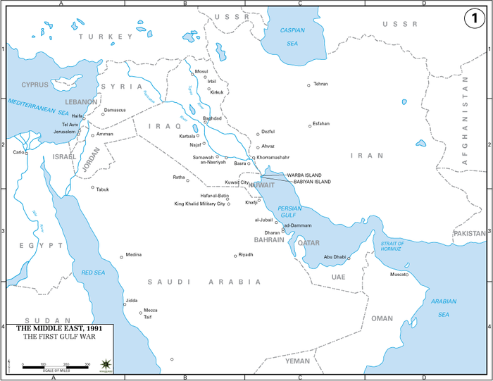 First Gulf War Maps | Axis & Allies Wiki | Fandom