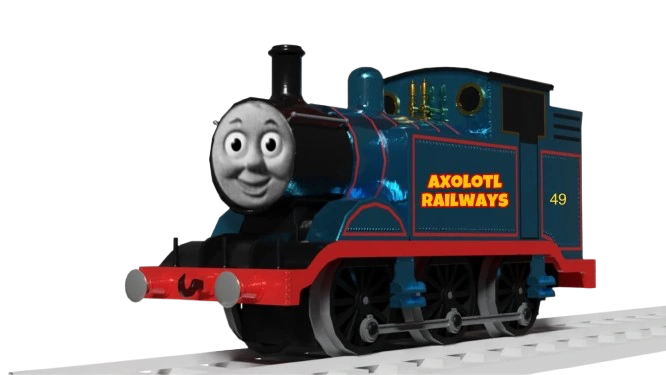 Metallic Thomas | Axolotl Railway Wiki | Fandom