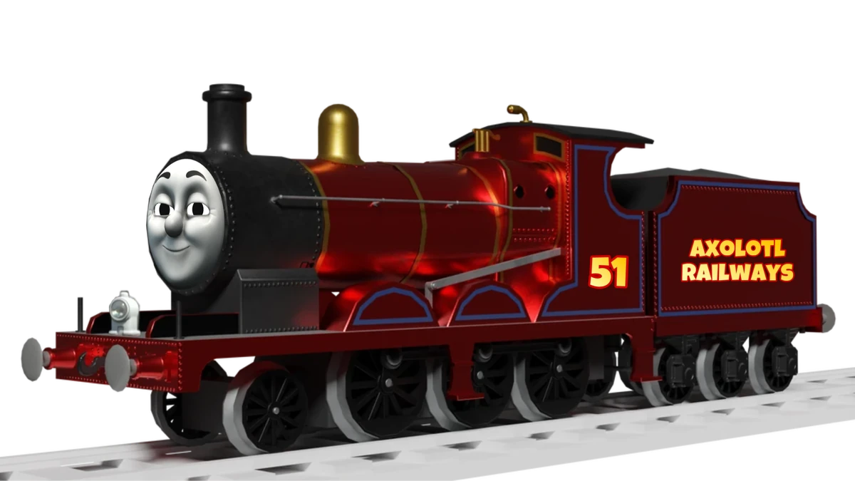 Metallic James | Axolotl Railways Wiki | Fandom