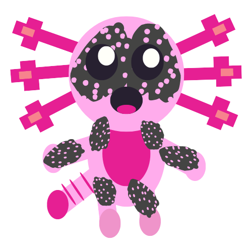 Piebald Axolotl | Axolotl Simulator Wiki | Fandom