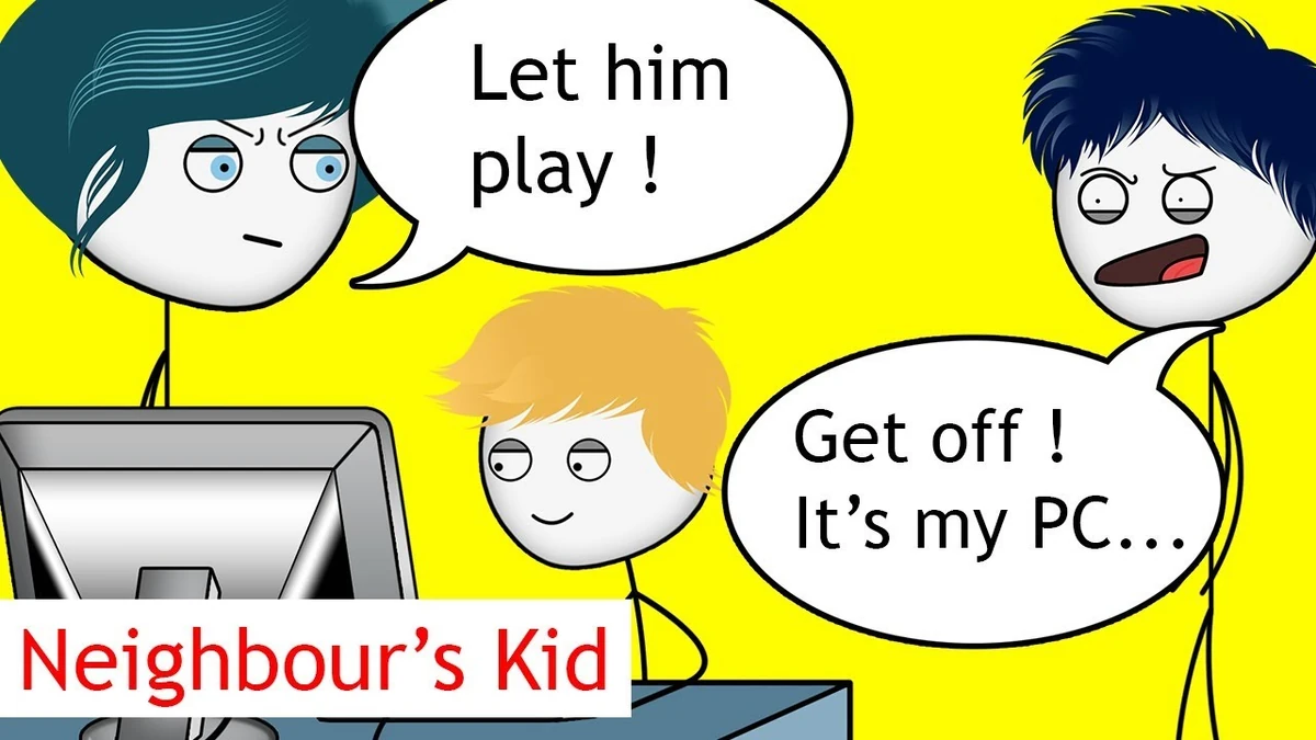 When a Neighbour's Kid wants to Play Games | Axzyte Wiki | Fandom