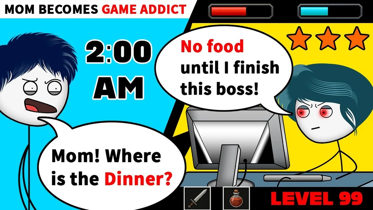 When a Gamer's Mom becomes a Game Addict | Axzyte Wiki | Fandom