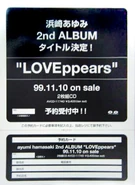 LOVEppears (Album) | Ayumi Hamasaki Wiki | Fandom