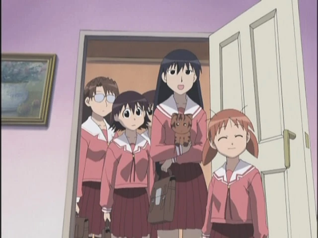 Azumanga Daioh Sakaki And Maya